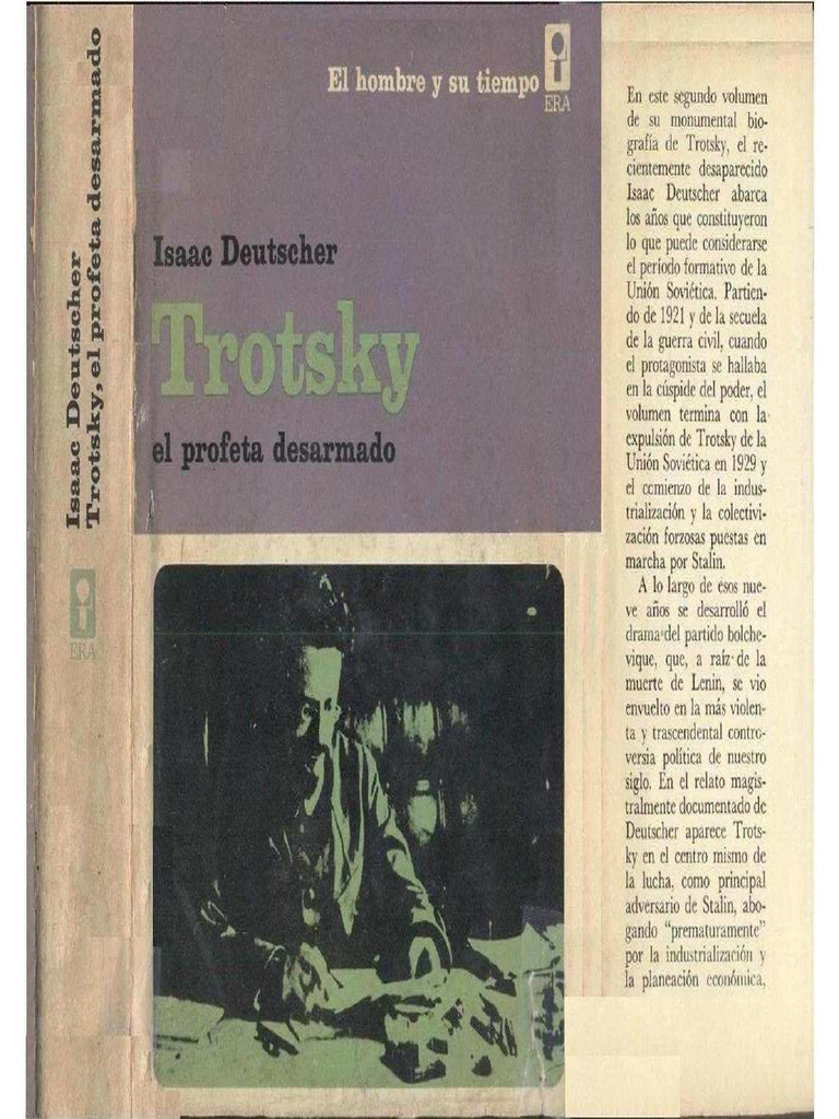 Isaac Deutscher - Trotsky El Profeta Desarmado | PDF