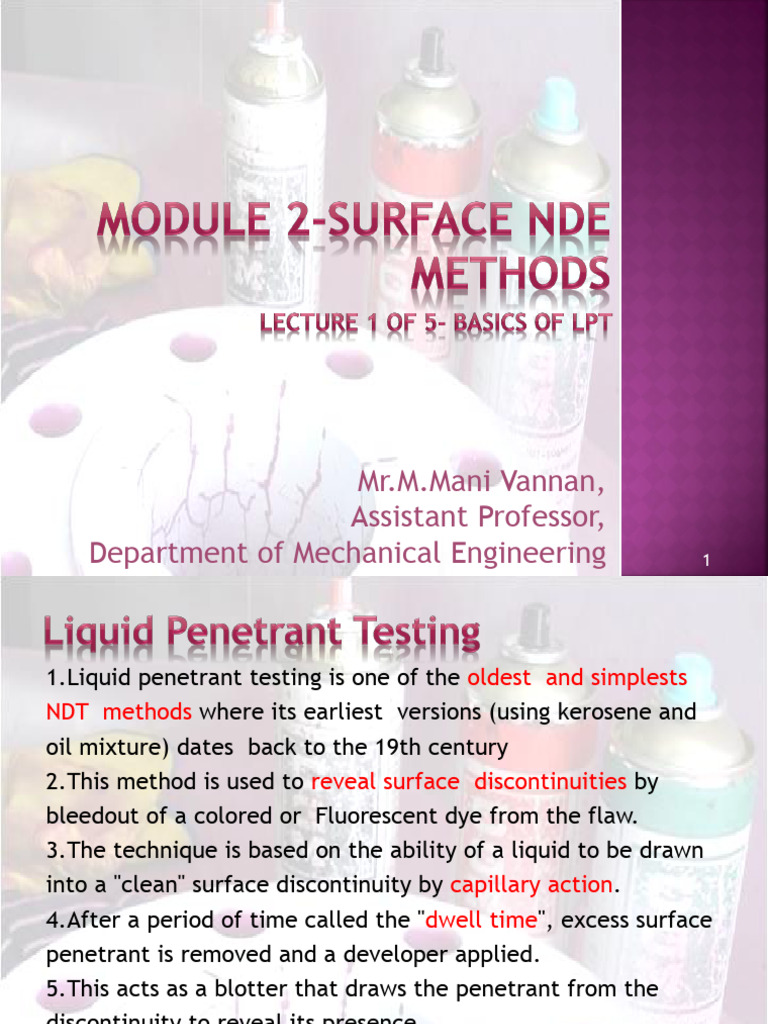 M 2 L 1 Basics of LPT Link | PDF | Materials Science | Secondary Sector Of The Economy