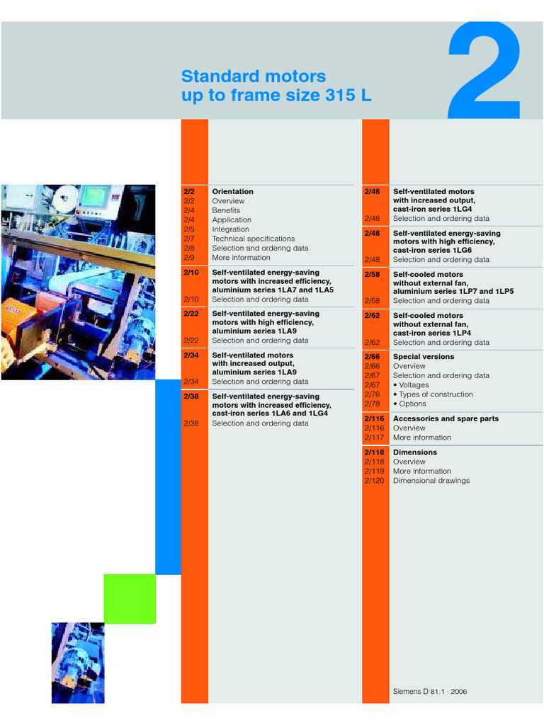 126701880 SIEMENS Motor PDF | PDF | Electric Motor | Electrical Connector