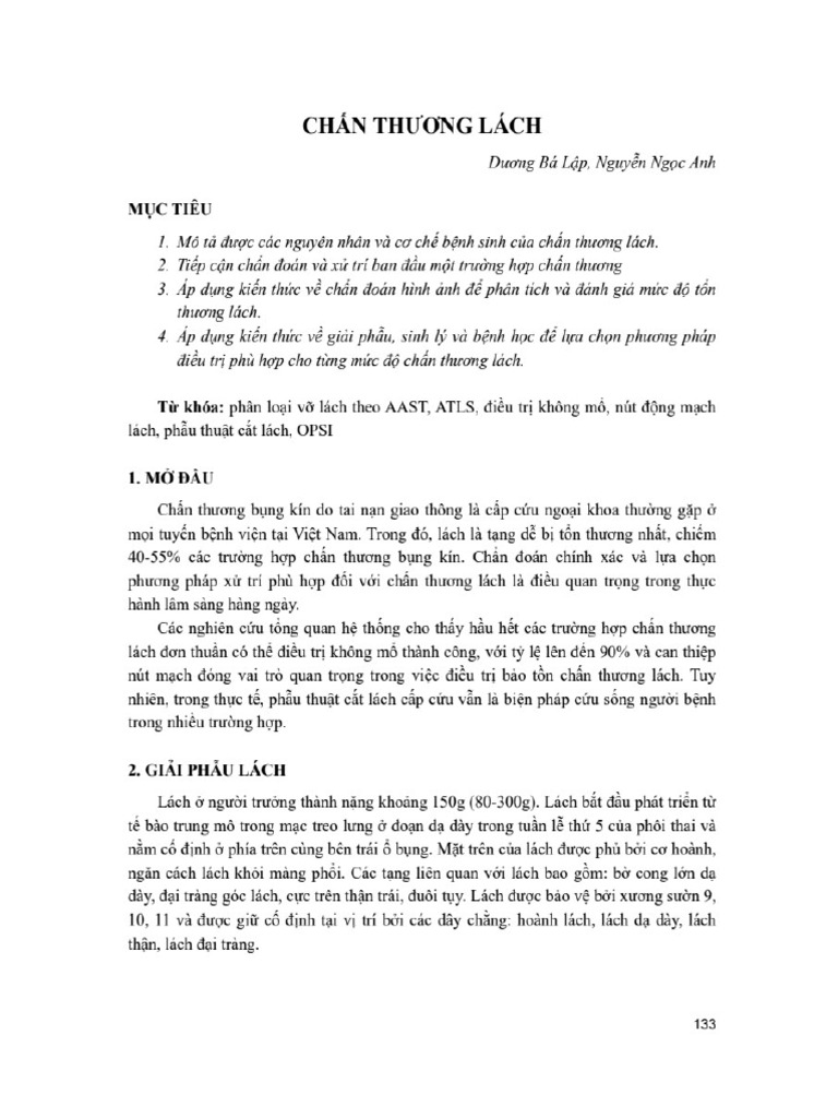 CT lách | PDF