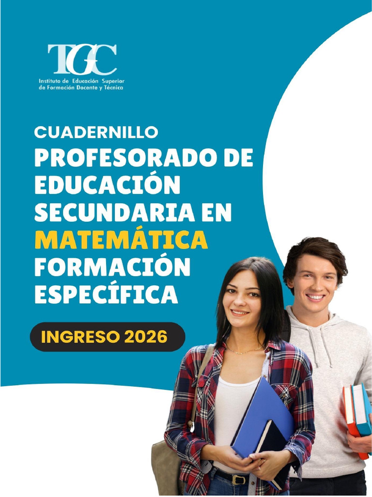 04- Matemática Cuadernillo 2026 | PDF | División (Matemáticas) | Entero
