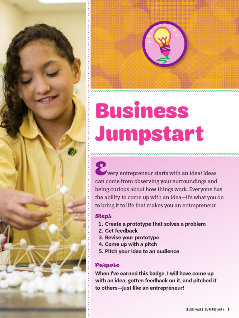 Entrepreneurial Skills for Kids | PDF | Entrepreneurship | Brainstorming