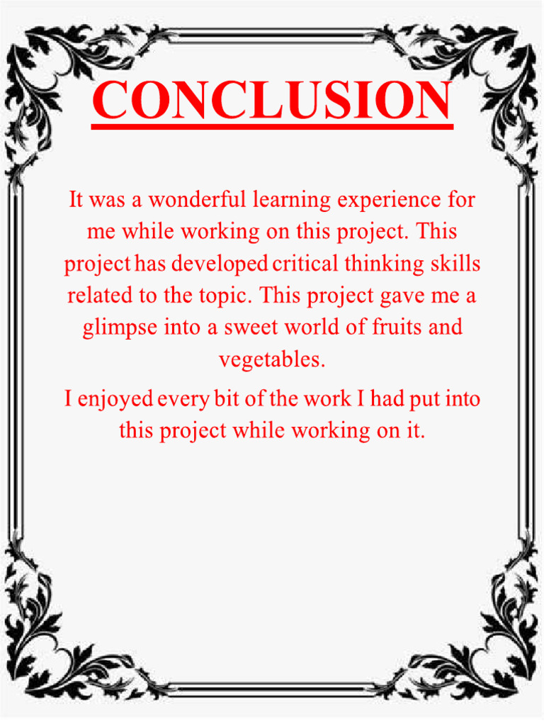 Conclusion | PDF