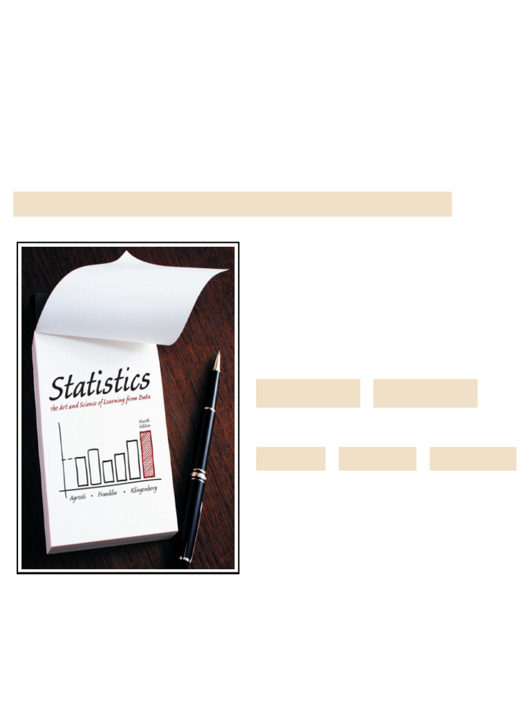 Statistics The Art and Science of Learning from Data 4th Edition by Alan Agresti Wei Zhi online ...