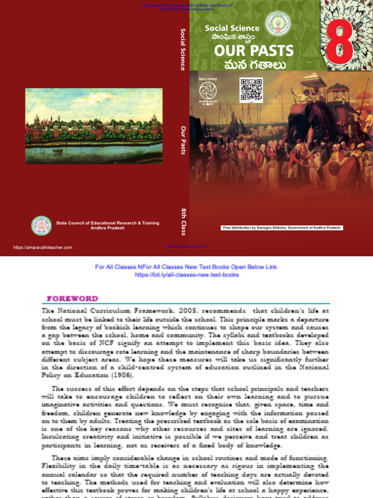 Andhra Pradesh 8th Grade Social Science Textbook | PDF | Textbook ...