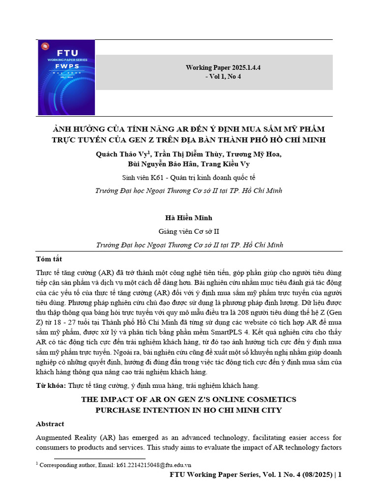 FWPS Vol 1 No 4 Paper 4 | PDF
