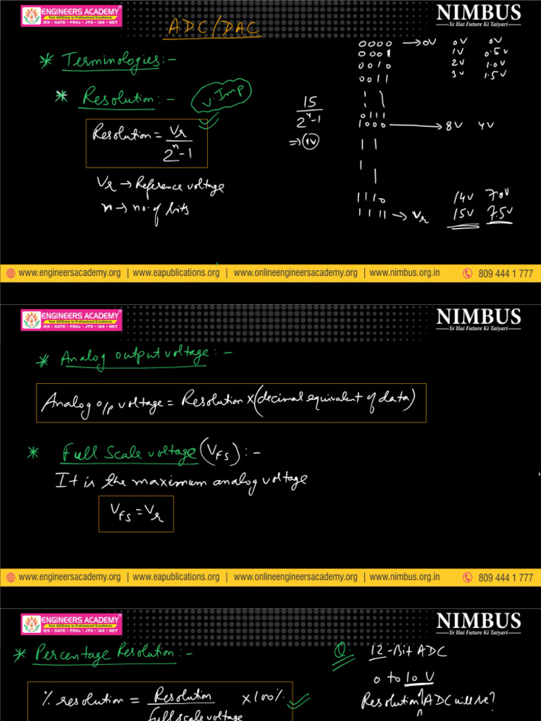 Lect-16 ADC & DAC_42706303_2025_09_06_01_17 | PDF