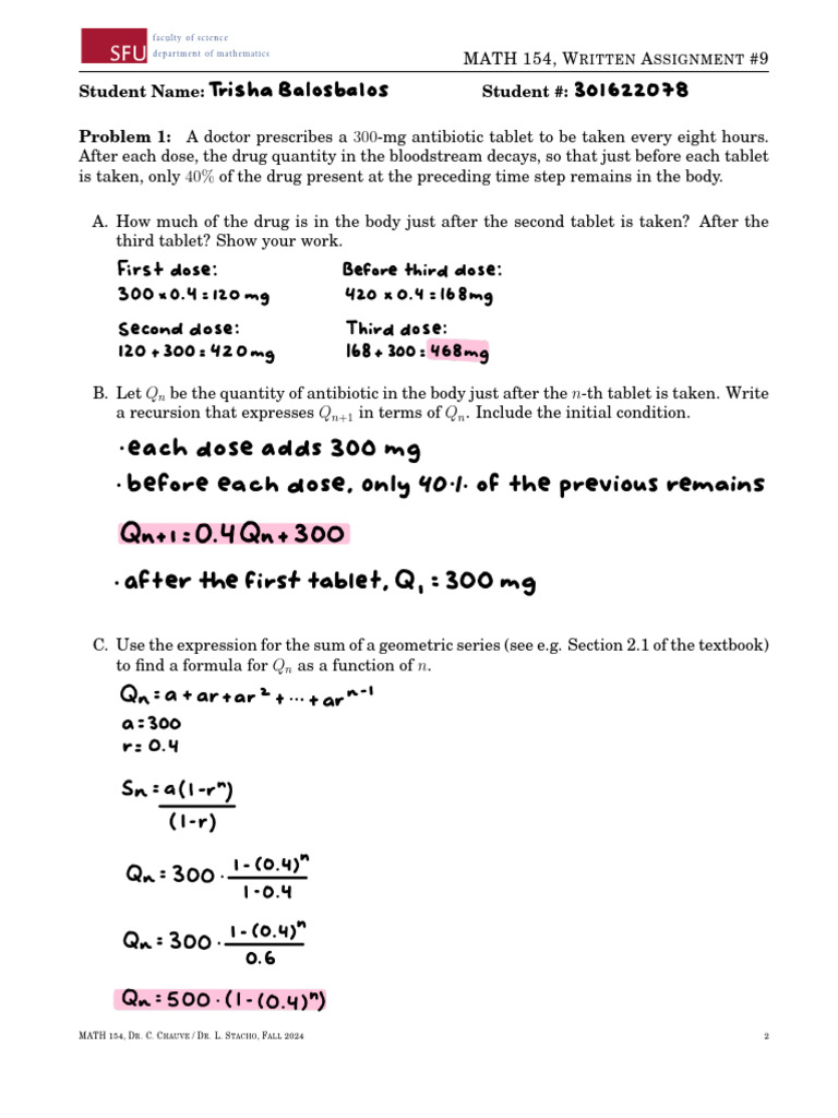 WA9 | PDF | Combinatorics | Mathematics