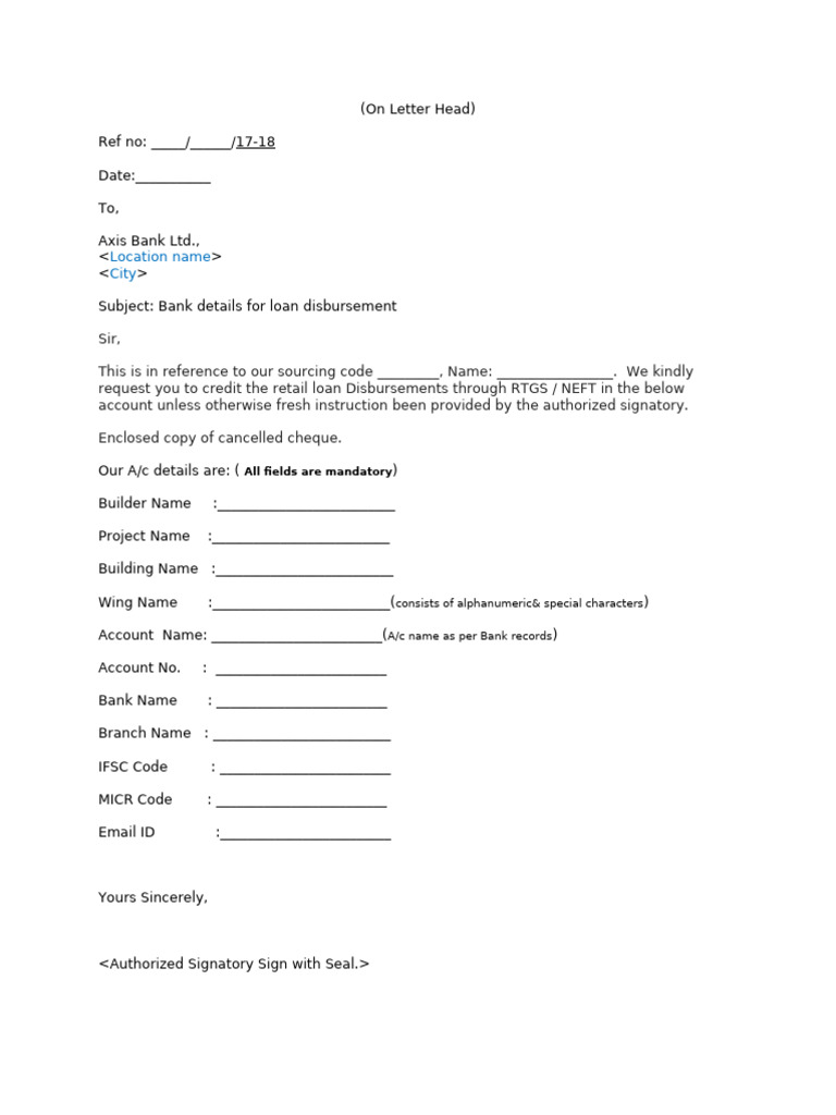 Letter Format Builder | PDF