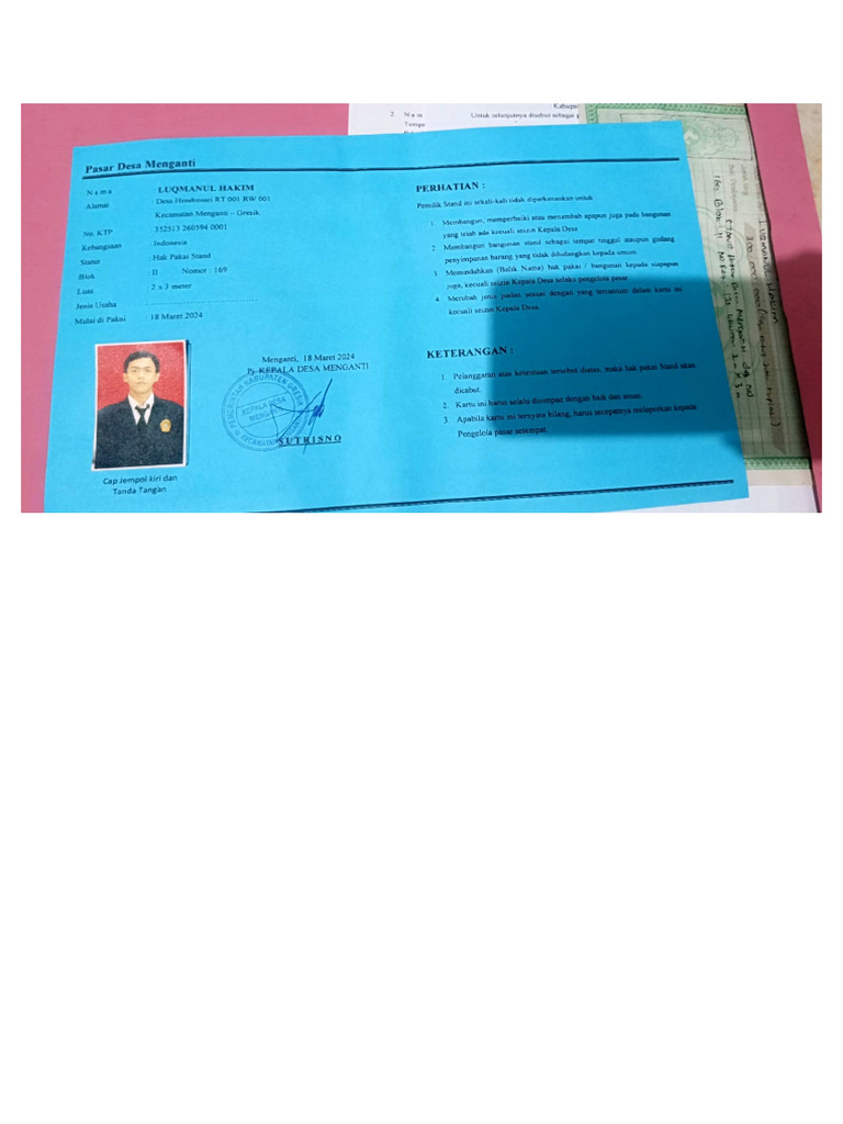 Lembar Biru (1) | PDF