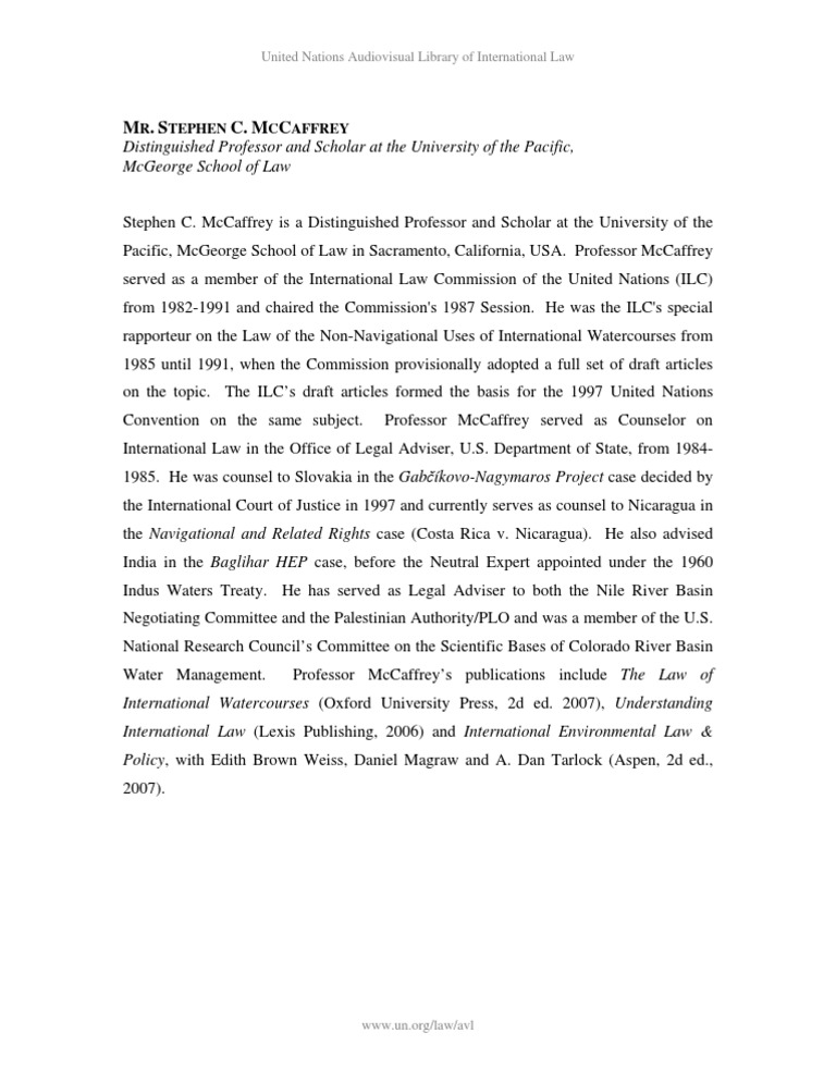 McCaffrey Bio | PDF