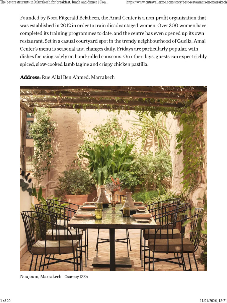 Eat Marrakech 4 | PDF | Lunch | Dinner