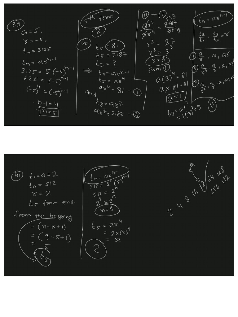 Sequence and Series... Entrance | PDF
