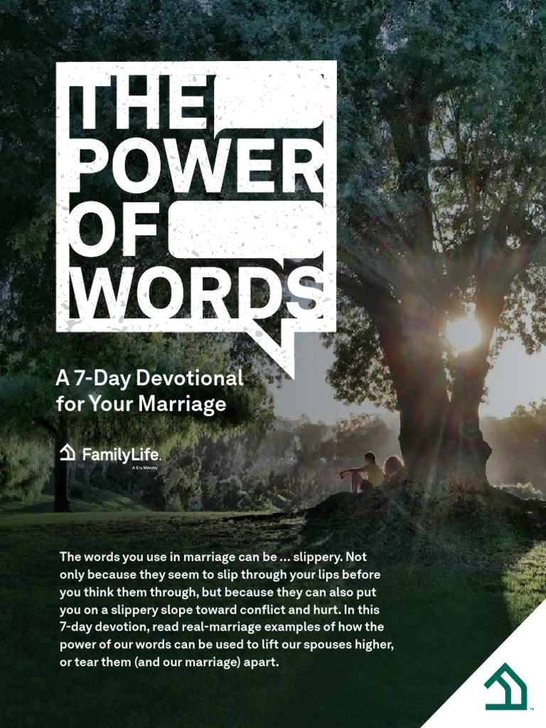 The Power of Words | PDF | Forgiveness | Anger