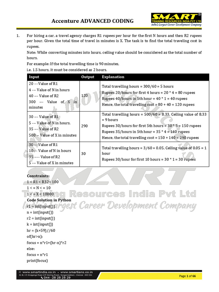 Accenture Advanced Coding_Solution | PDF | Integer (Computer Science ...