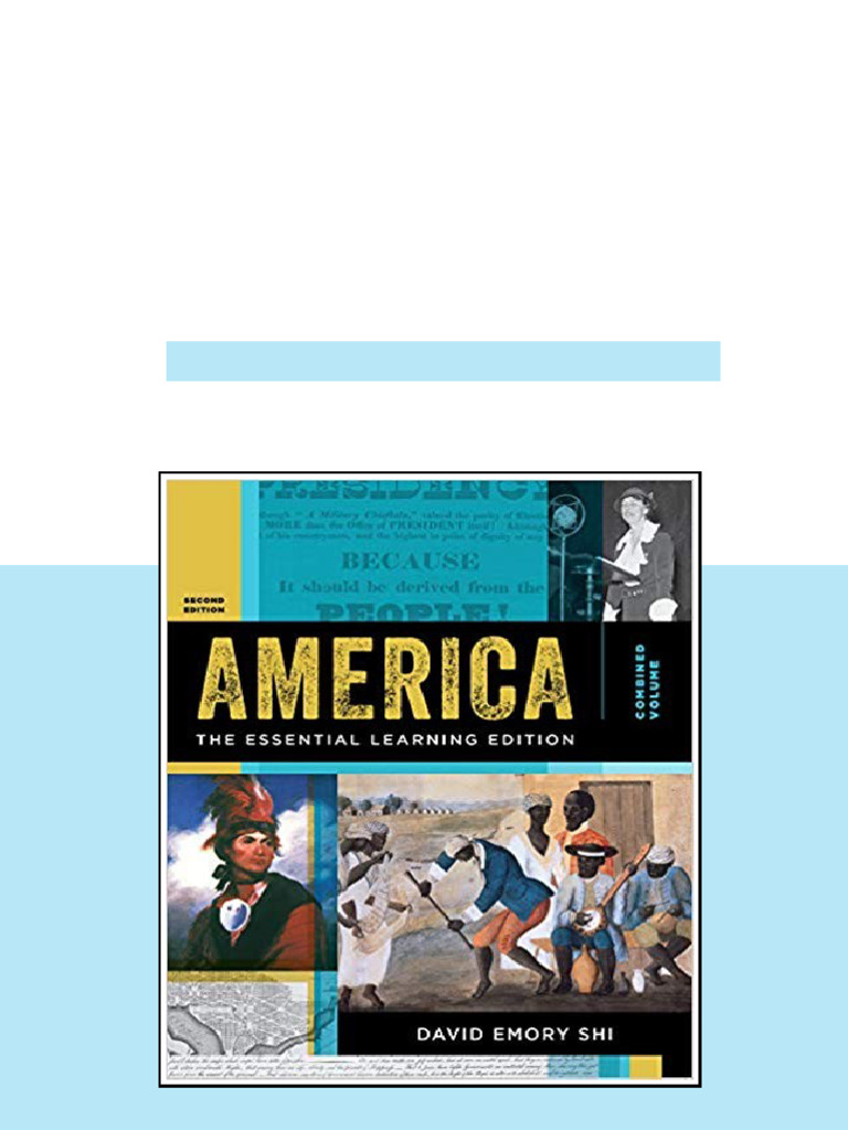 (eBook PDF) America: The Essential Learning Edition (Second Edition ...