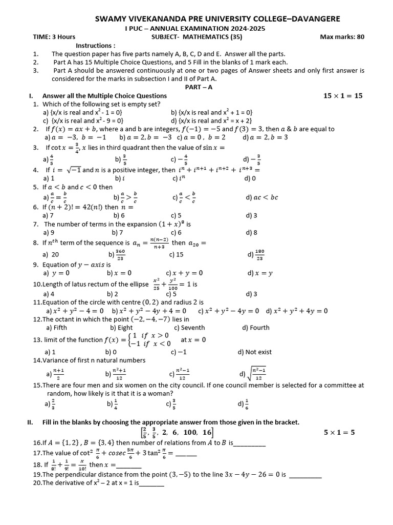 1st year 2025, final - SVN- Copy | PDF | Elementary Geometry | Mathematics