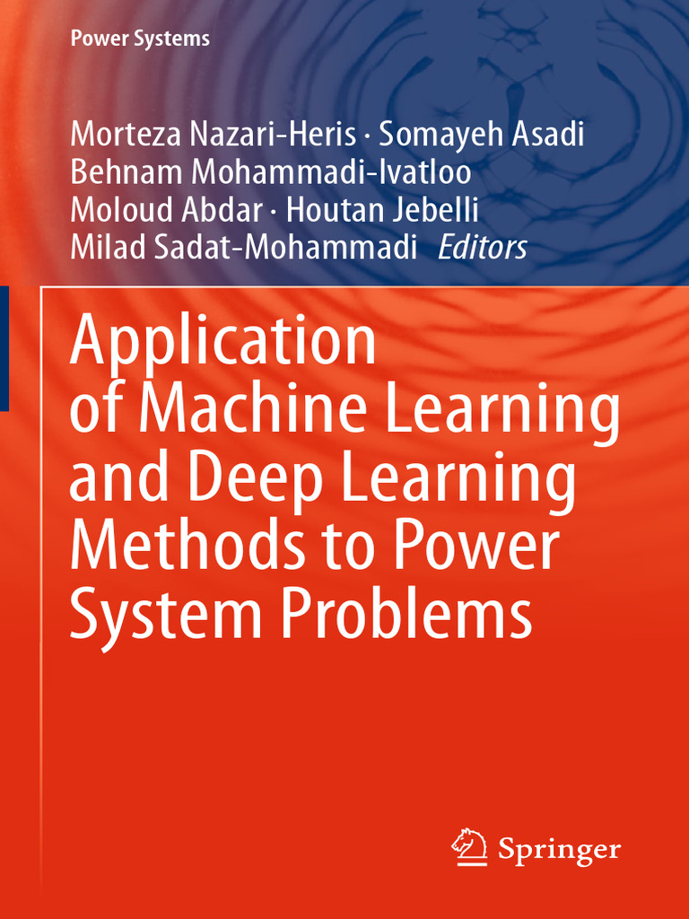 Application of Machine Learning and Deep Learning Methods to Power System Problems | PDF ...