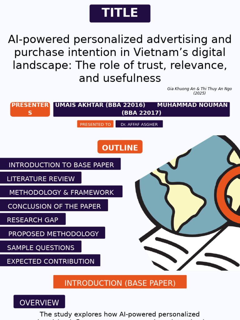 Article Presentation | PDF | Methodology | Artificial Intelligence