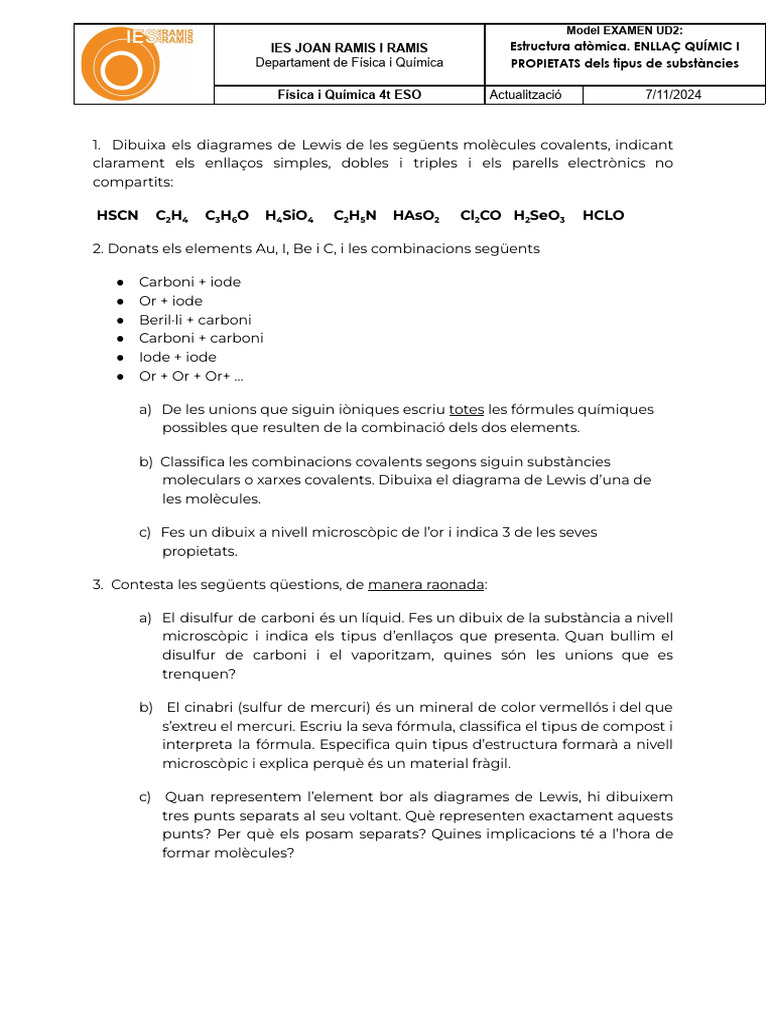 Model d'Examen 2_ UD2 | PDF