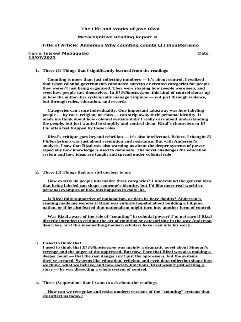 MODULE 3 Assessment 7 | PDF