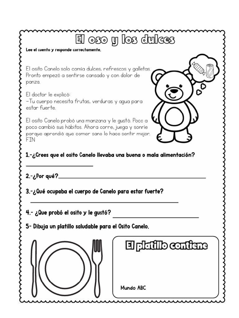 Actividades Para Imprimir | PDF