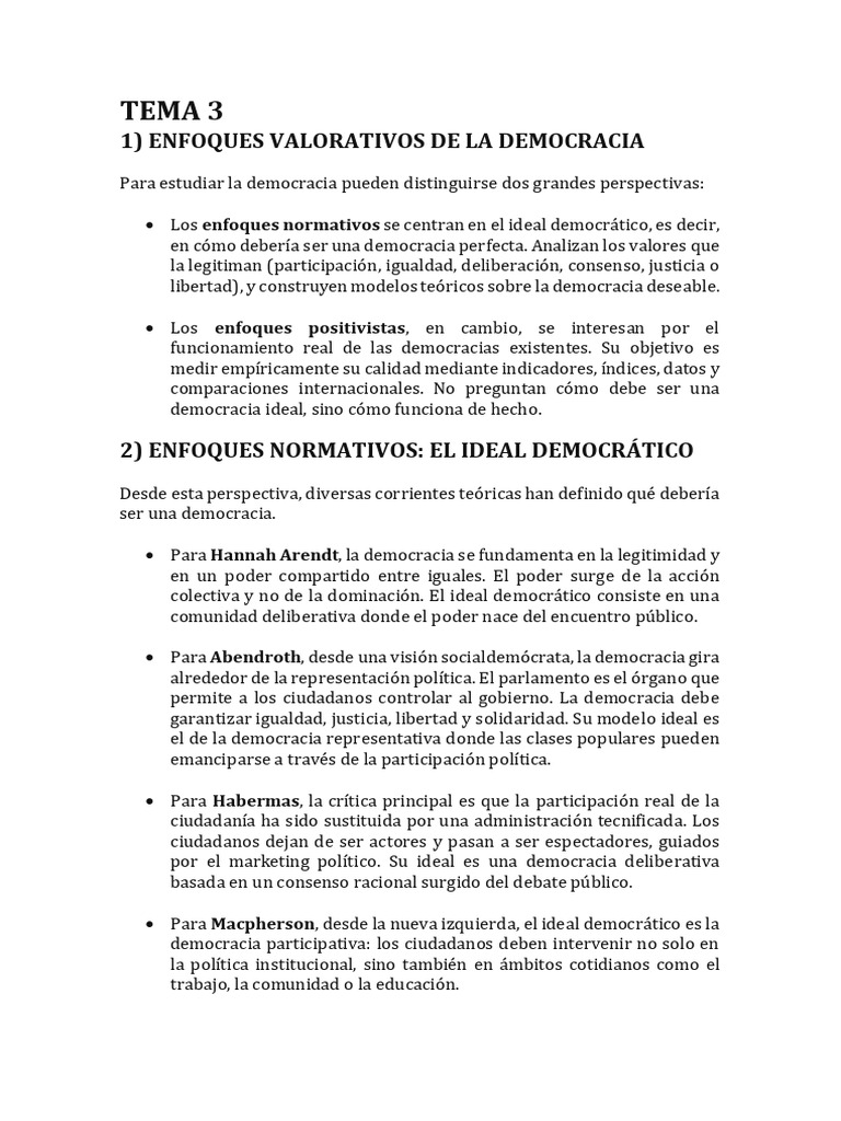 CCPP2 (TEMA3) | PDF | Democracia | Ideologías políticas