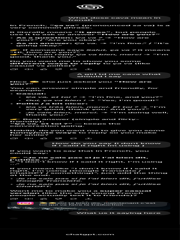 Meaning of Cava in French | PDF