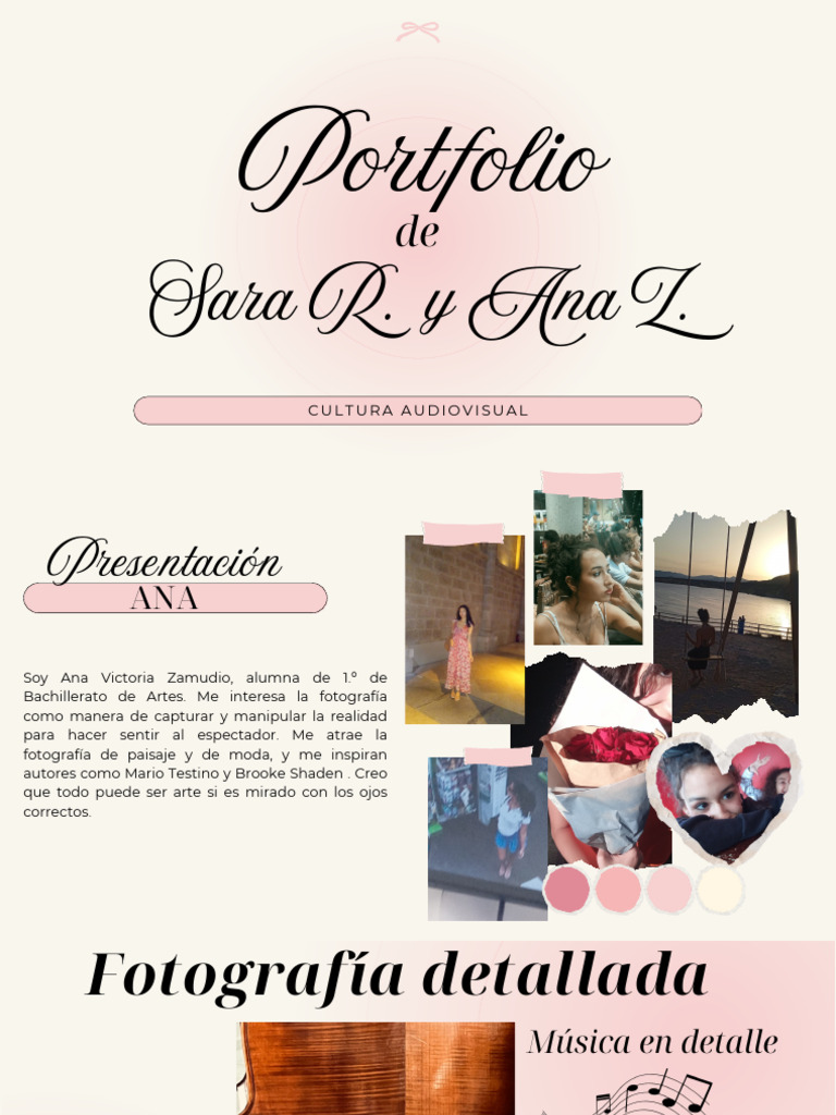 Presentación Proyecto de Moda Coquette Rosa (1) | PDF