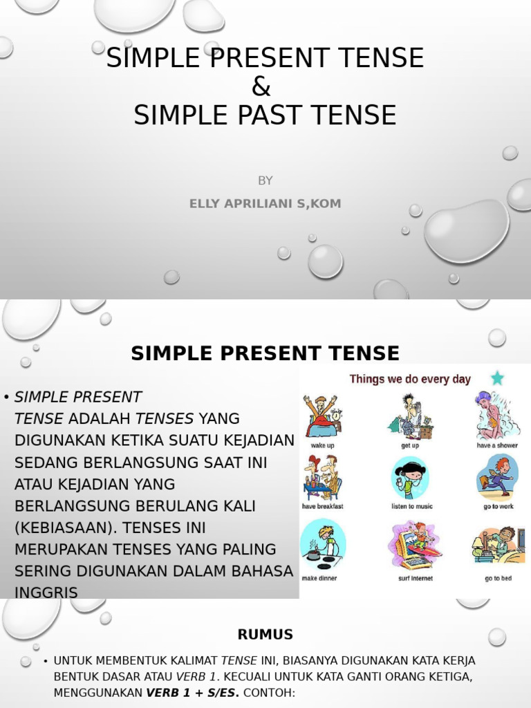 Simple Present Tense | PDF