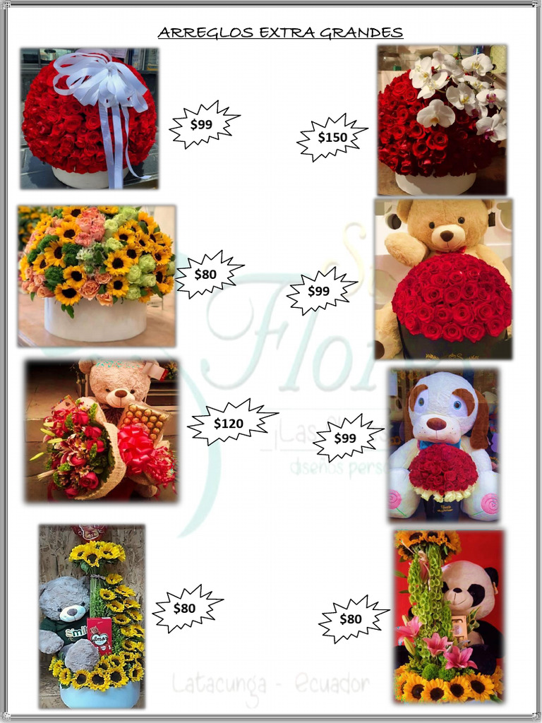 Catalogo Super Flores_arreglos Especiales y Más_3 | PDF