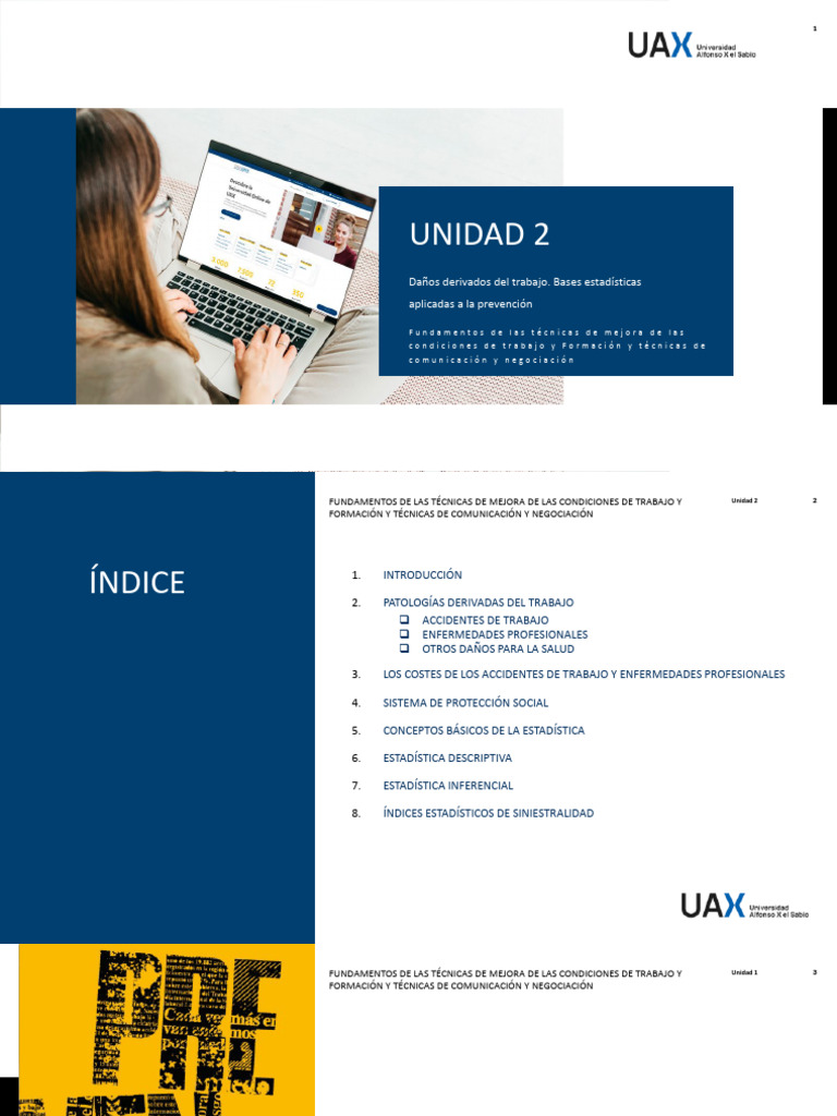 m141109 Mprl Ud2 Presentación | PDF | Estadísticas | Ansiedad