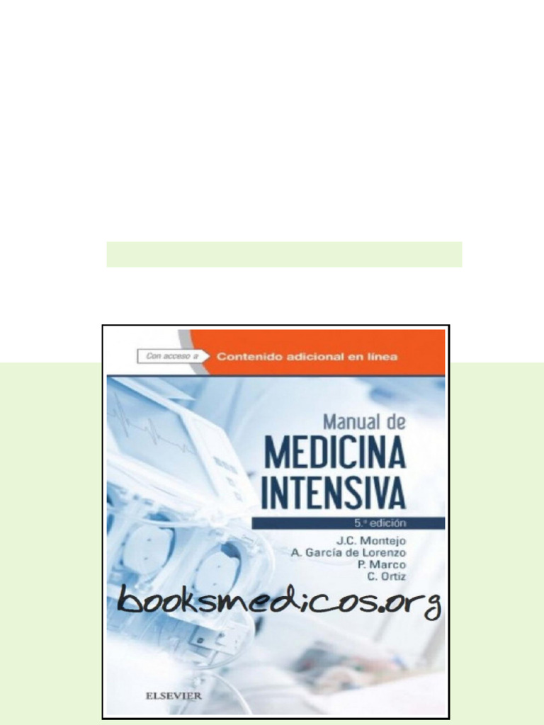 (Ebook) Manual de medicina intensiva + acceso web by Juan Carlos ...