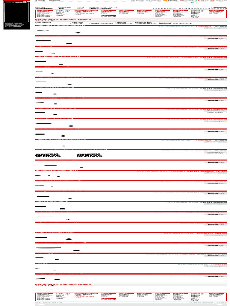 Extranjero Romano, Griego Dafont.com | PDF | Diseño gráfico