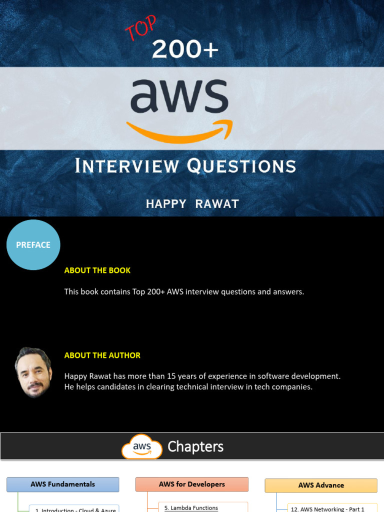 Top 200 AWS Interview Questions InterviewHappy | PDF | Cloud Computing ...
