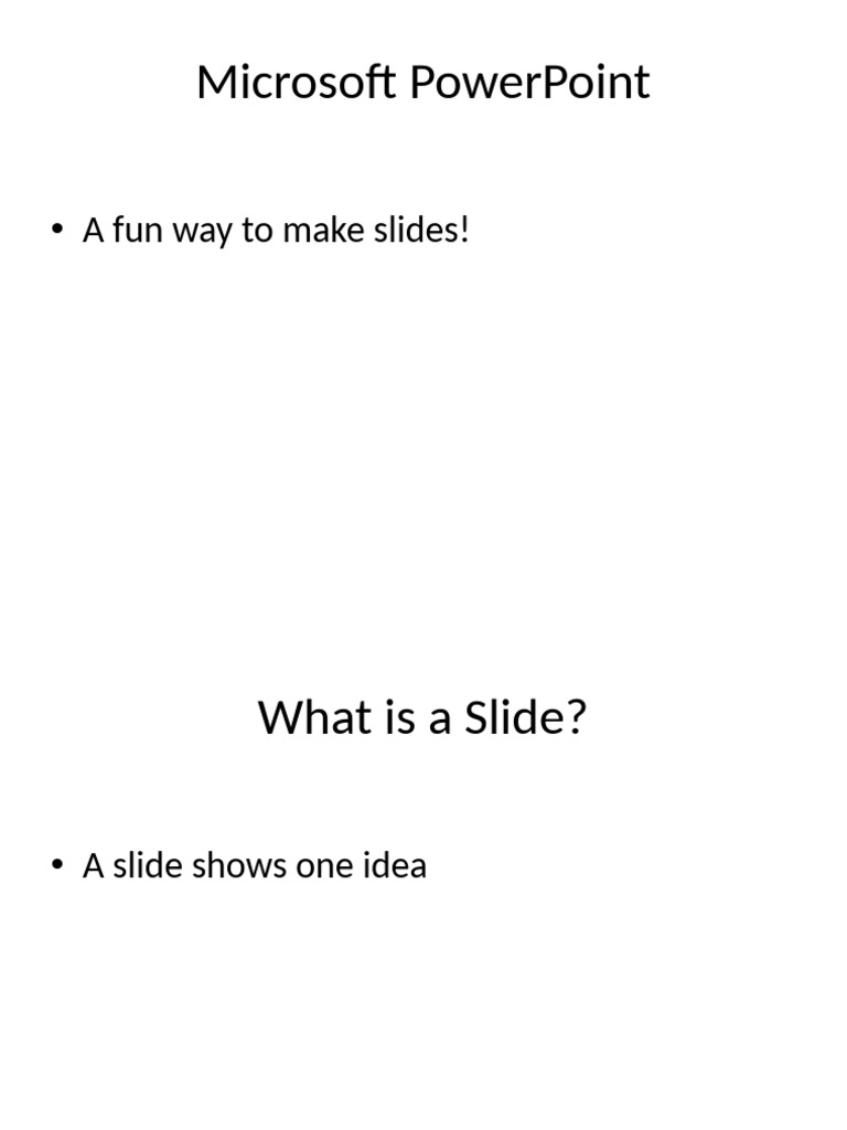 PowerPoint_Basics_for_Kids-1 | PDF