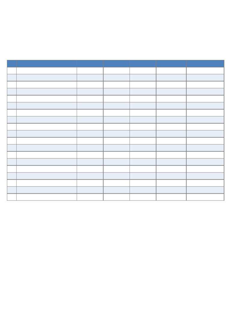 Lista Cotejo Color | PDF