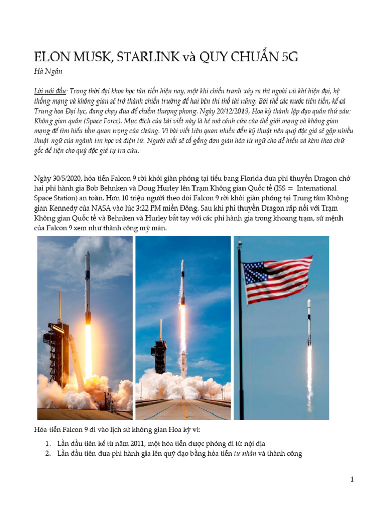 Starlink Và 5G | PDF