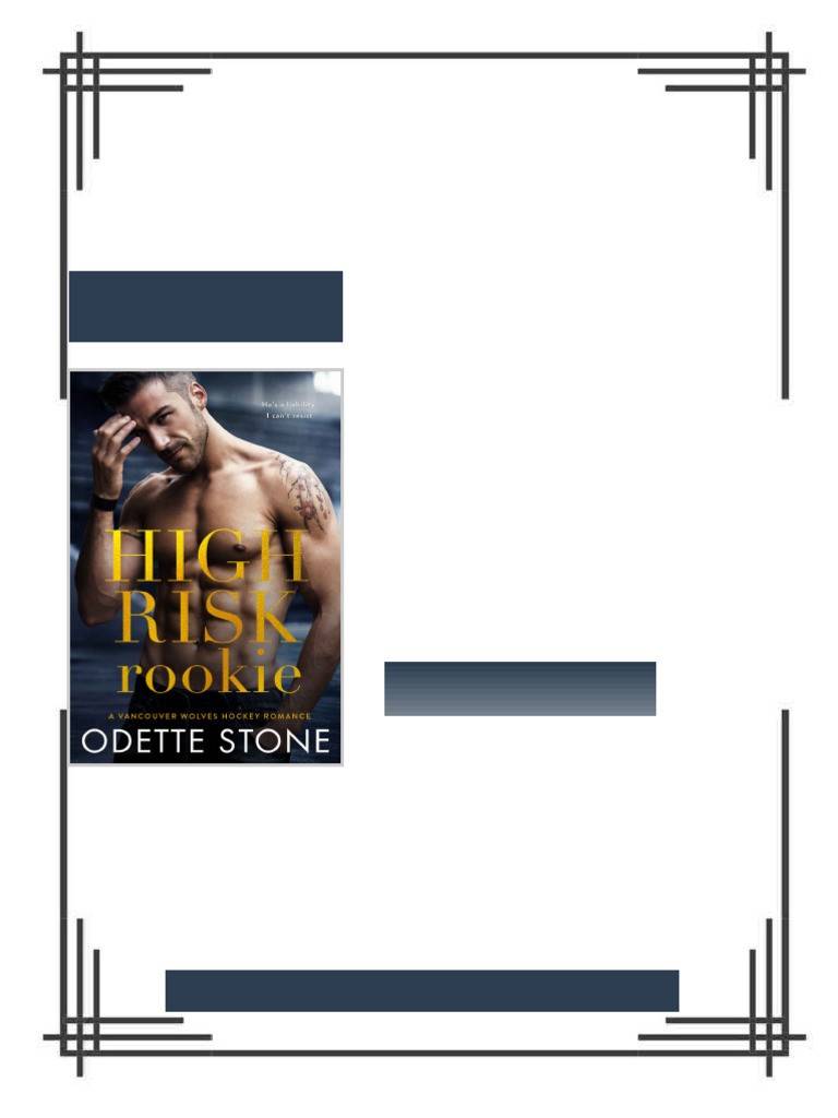 High Risk Rookie: A Vancouver Wolves Hockey Romance 1st Edition Stone ...