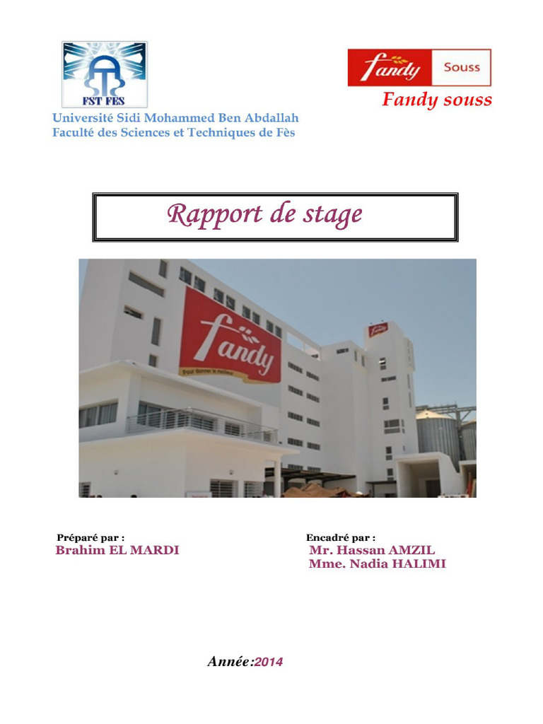 Rapport de Stage EL MARDI Brahim(1) | PDF