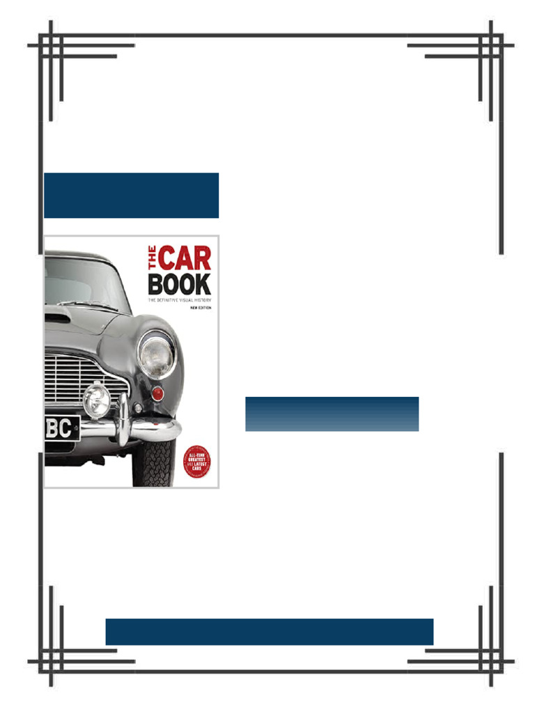 The Car Book: The Definitive Visual History 3rd Edition Dk latest eBook ...