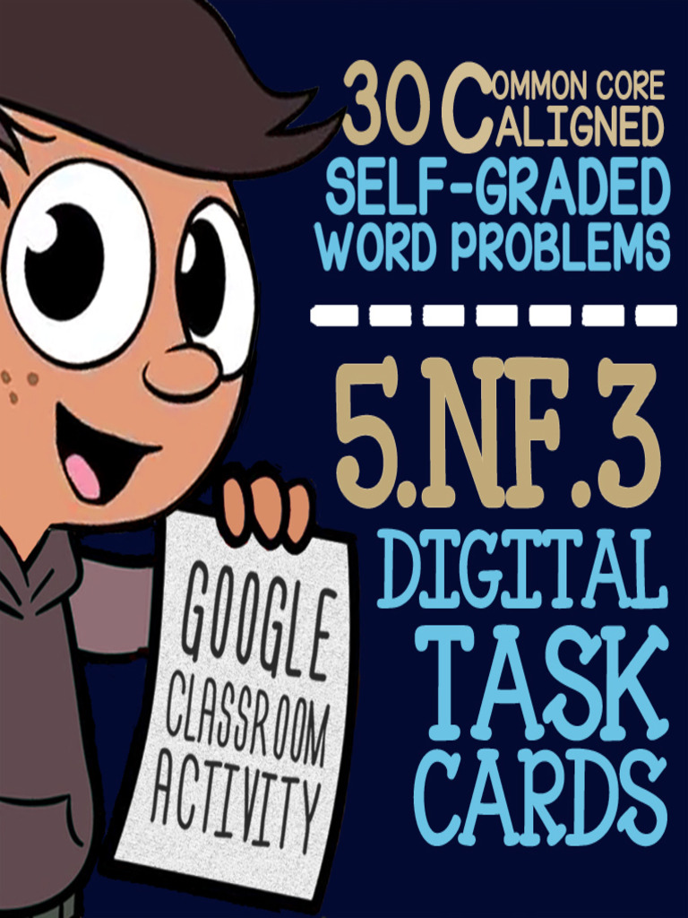 5NF3FractionsasDivision5thGradeSelfGradedGoogleClassroomTaskCards-1 (2 ...