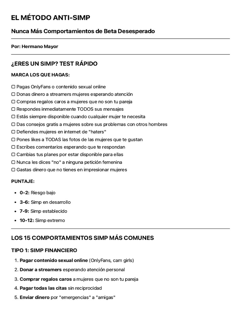 BONUS+#3 +El+Me Todo+Anti-Simp | PDF