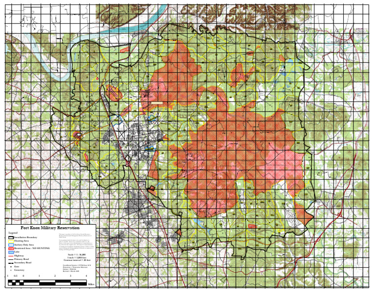 Hunt Area Map Hunt Map | PDF