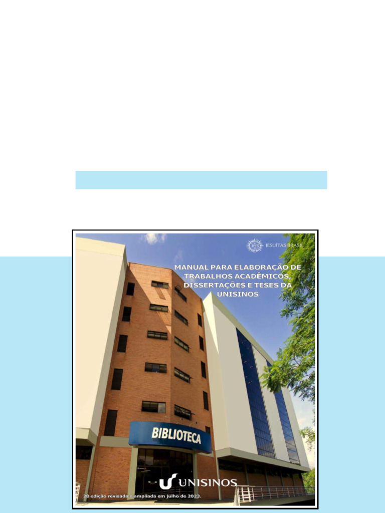 (Ebook) Manual para elaboração de trabalhos acadêmicos, dissertações e ...