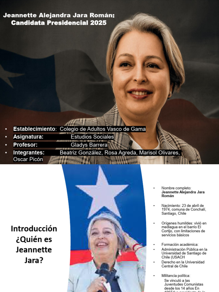 Jeannette Jara | PDF | Chile | Barrio residencial