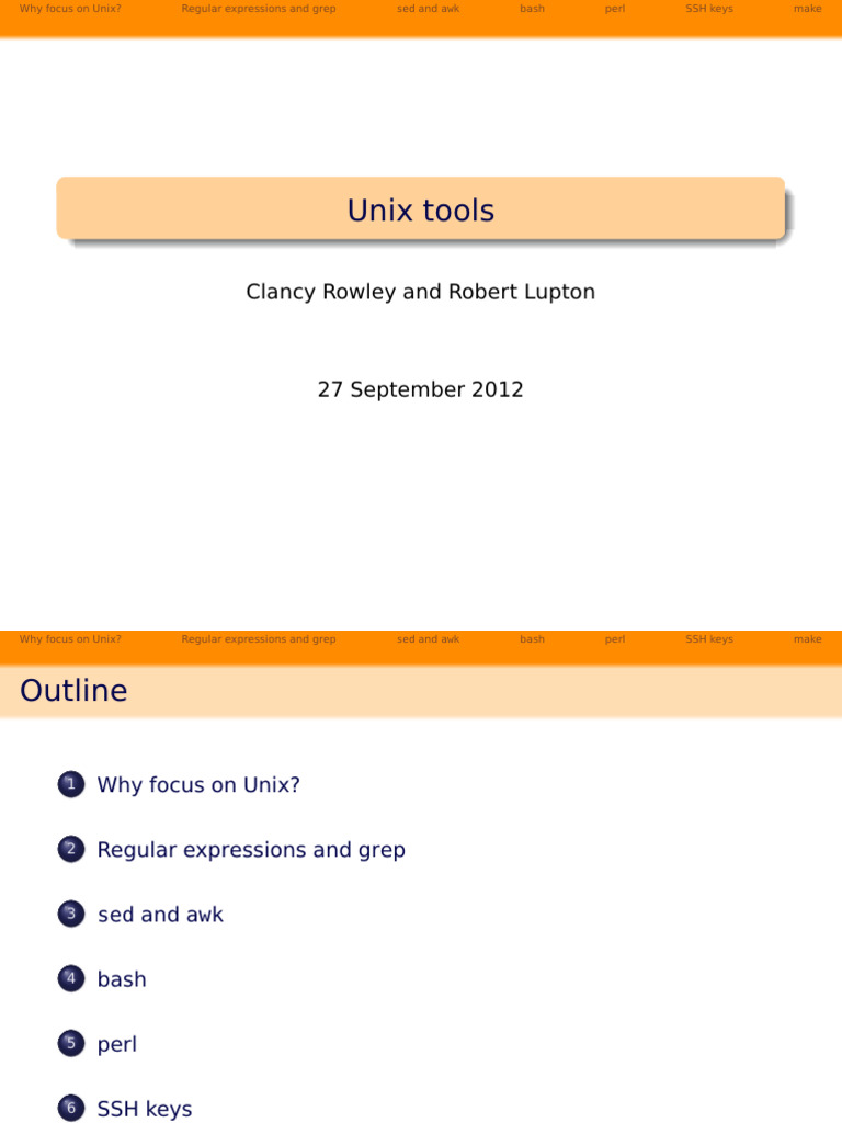 Software Engineering Lecture05_tools_handout | PDF | Regular Expression | Computer Programming