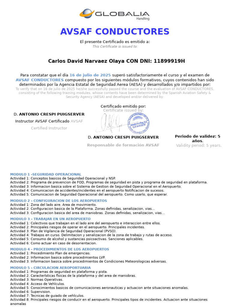 Group 32004 Gf Examenavsaf c | PDF | Aeropuerto | Aeroespacial