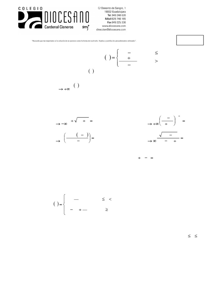 20_ 1ªeval 2024-2025 | PDF | Matemáticas | Objetos matemáticos