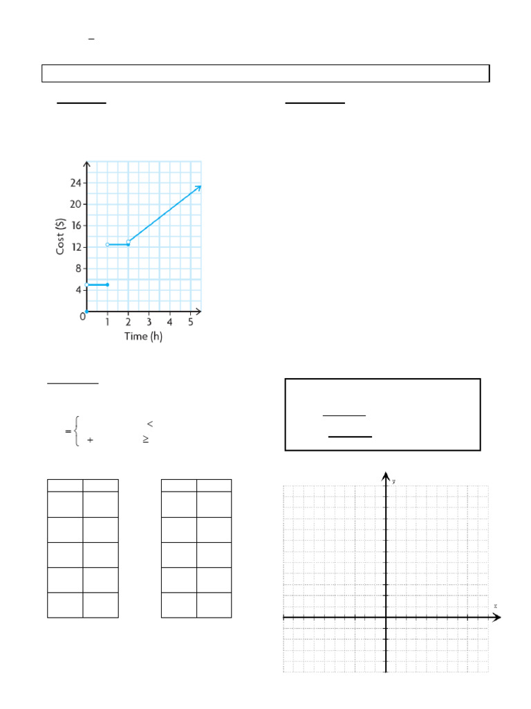 Understanding Piecewise Functions | PDF